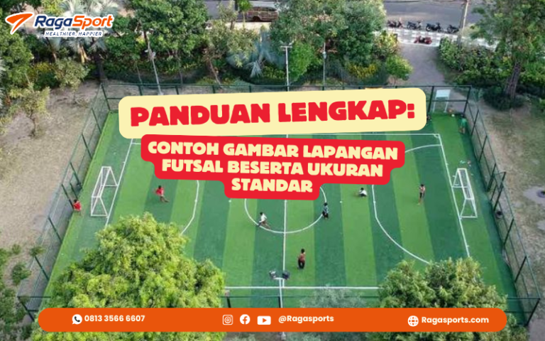 Gambar Lapangan Futsal Beserta Ukuran Lengkap dan Detail